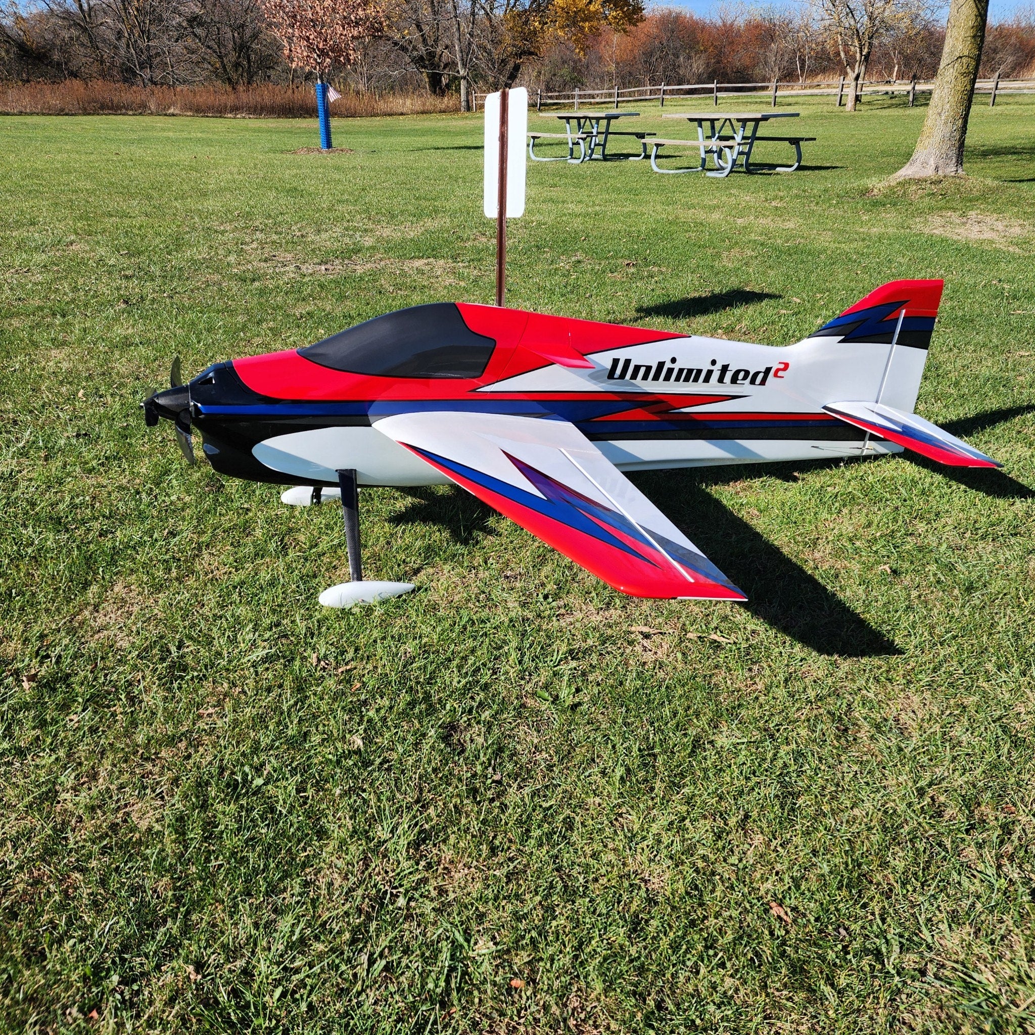 Unlimited², Red/Black/Blue, F3A Air – Gator RC