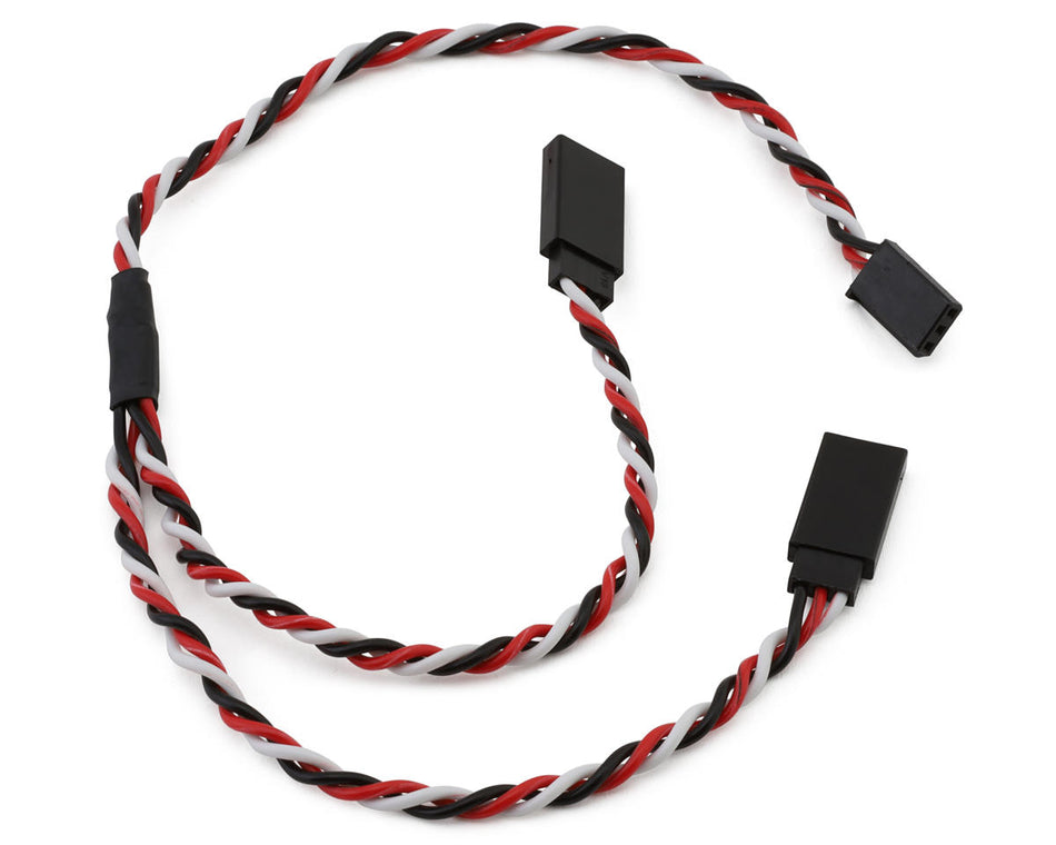 Futaba Twisted Y-Harness Connector (1 Male to 2 Female) (12 Inch ...