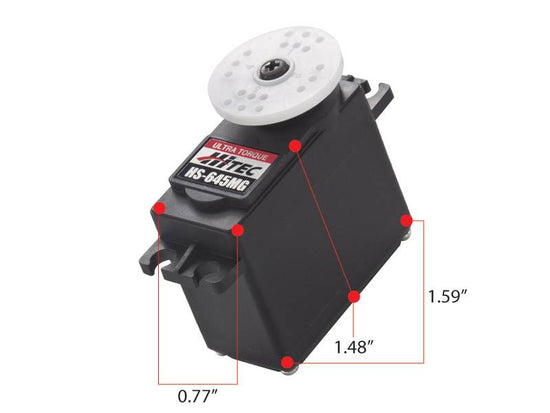 Hitec HS-645MG High Torque, Metal Gear Premium Sport Servo Part No ...