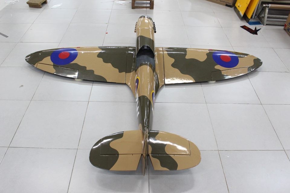 Supermarine Spitfire BOB, Canopy, Seagull Models – Gator RC